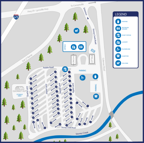 Sites – Stoney Creek Travel Park
